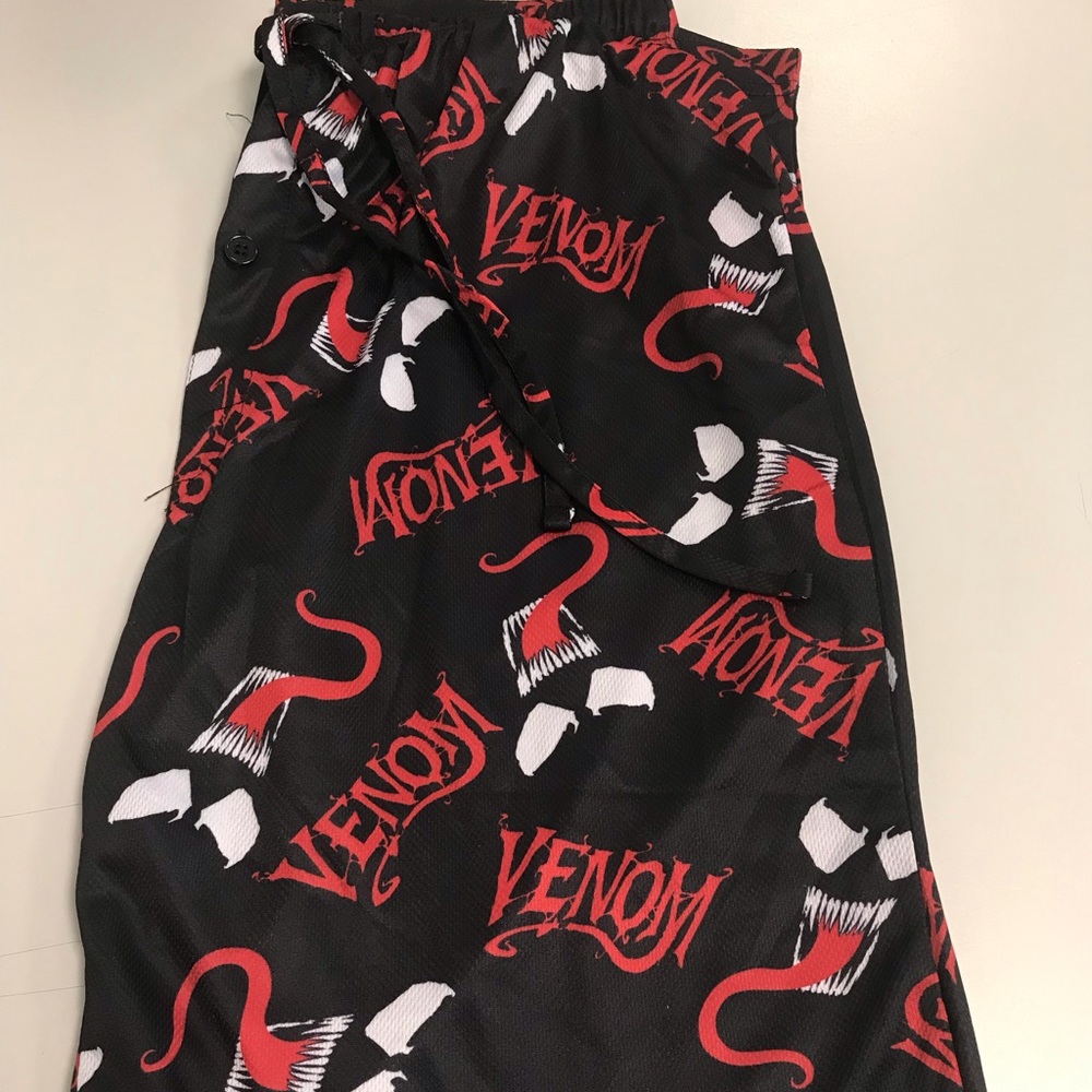 Venom Pajama Pants. Brand New. Adult Size Large - Gem